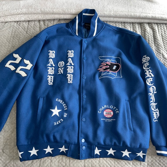Jackets & Coats | Dababy Royal Blue Varsity Jacket | Poshmark
